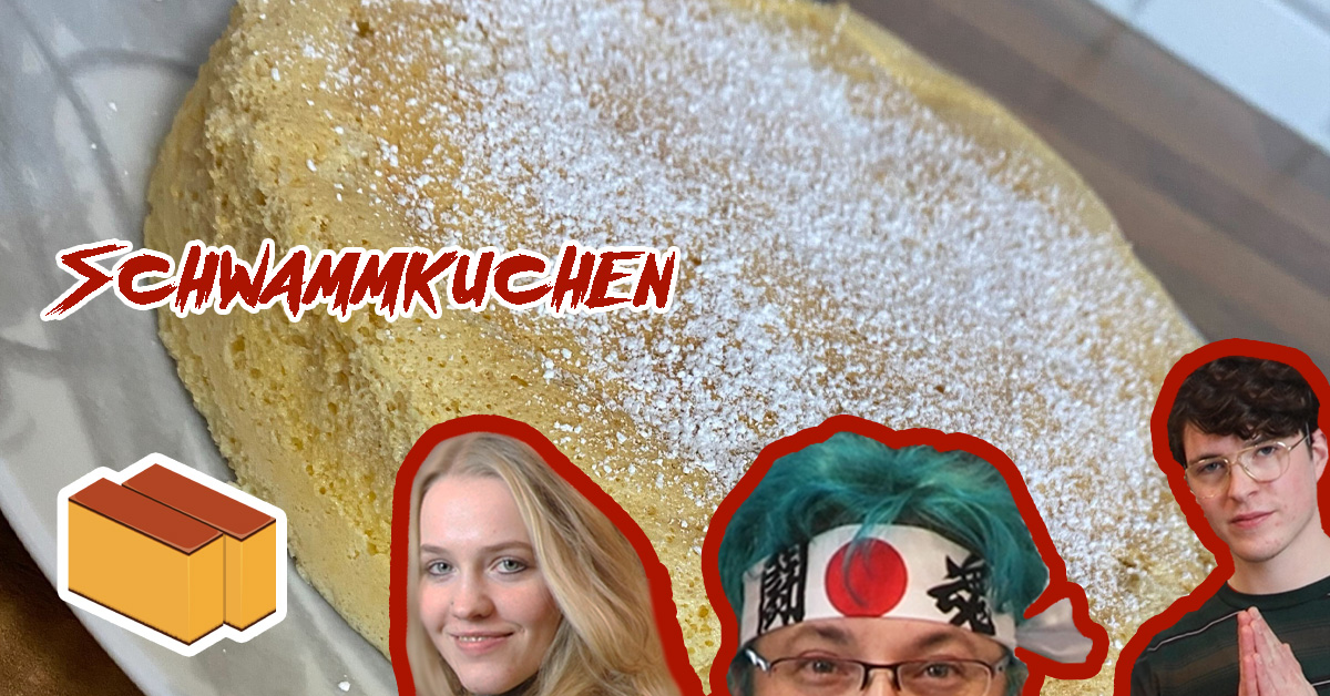 Schwammkuchen (Rezept+Download) Japanisch kochen - Anime Cooking