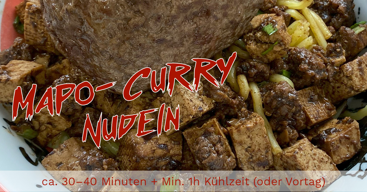 Mapo-Curry-Nudeln aus Food Wars! (Rezept) - Anime Cooking